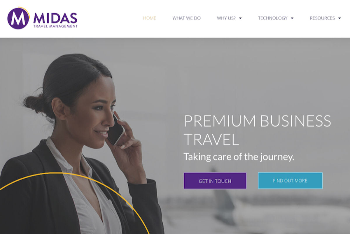 Midas Travel applies finishing touches to new brand | Business Travel ...