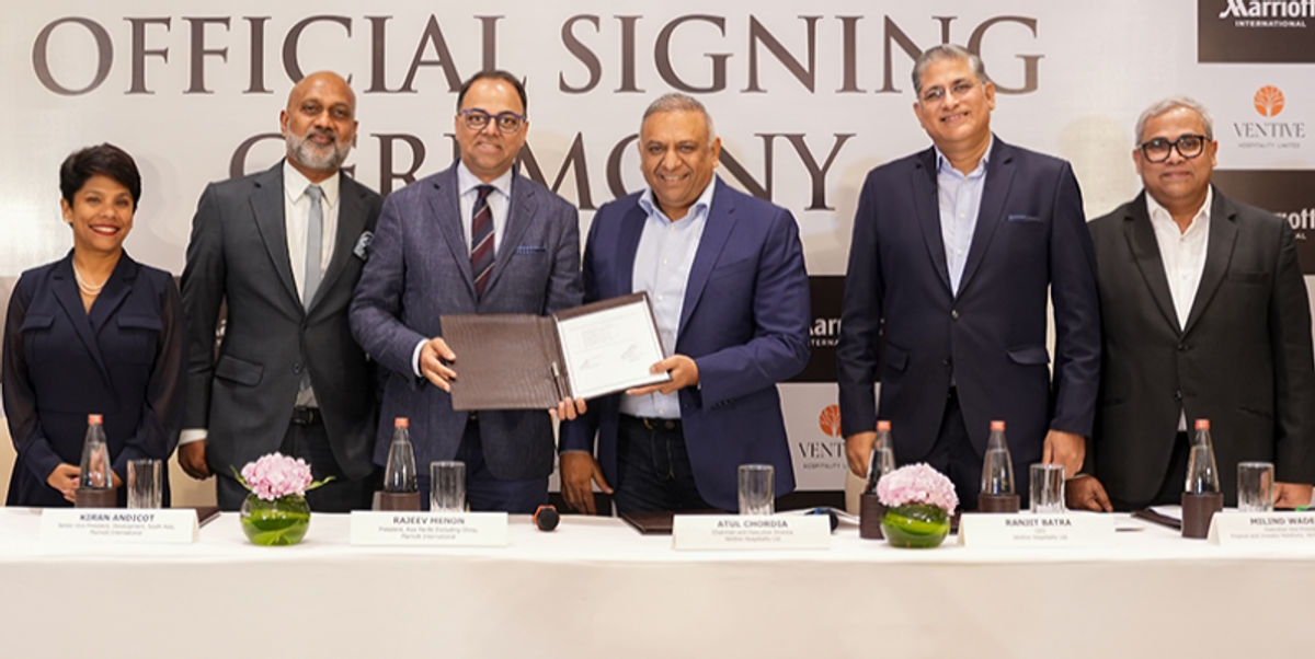 Marriott partners with Ventive Hospitality for 7 hotels in India, Sri ...