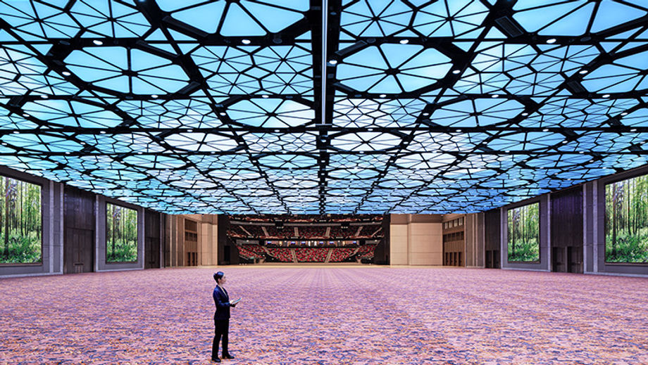 Cutting-edge Galaxy International Convention Centre unveils the future ...
