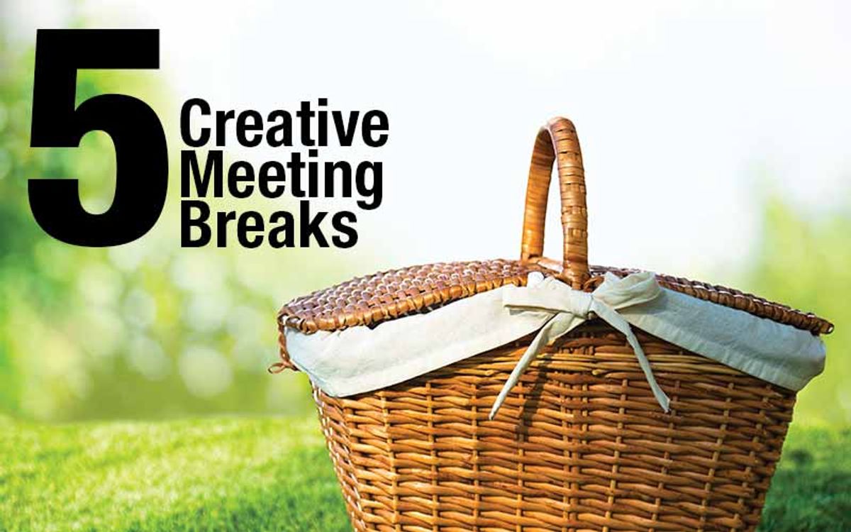 5 Creative Meeting Breaks | Meetings & Conventions Asia