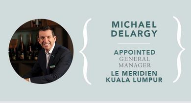 Michael Delargy has been appointed general manager for Le Meridien ...
