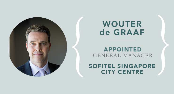 Sofitel Singapore City Centre has named Wouter de Graaf its general ...