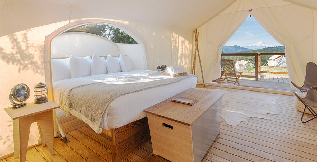 Under Canvas Debuts Columbia River Gorge Glampground | Meetings ...