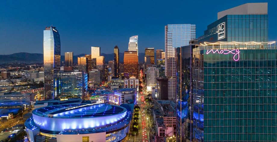 Dual-Branded Marriott Hotel Debuts in Downtown L.A. | Meetings ...