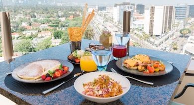 Renovated Rooftop Restaurant Reopens at Waldorf Astoria Beverly Hills ...