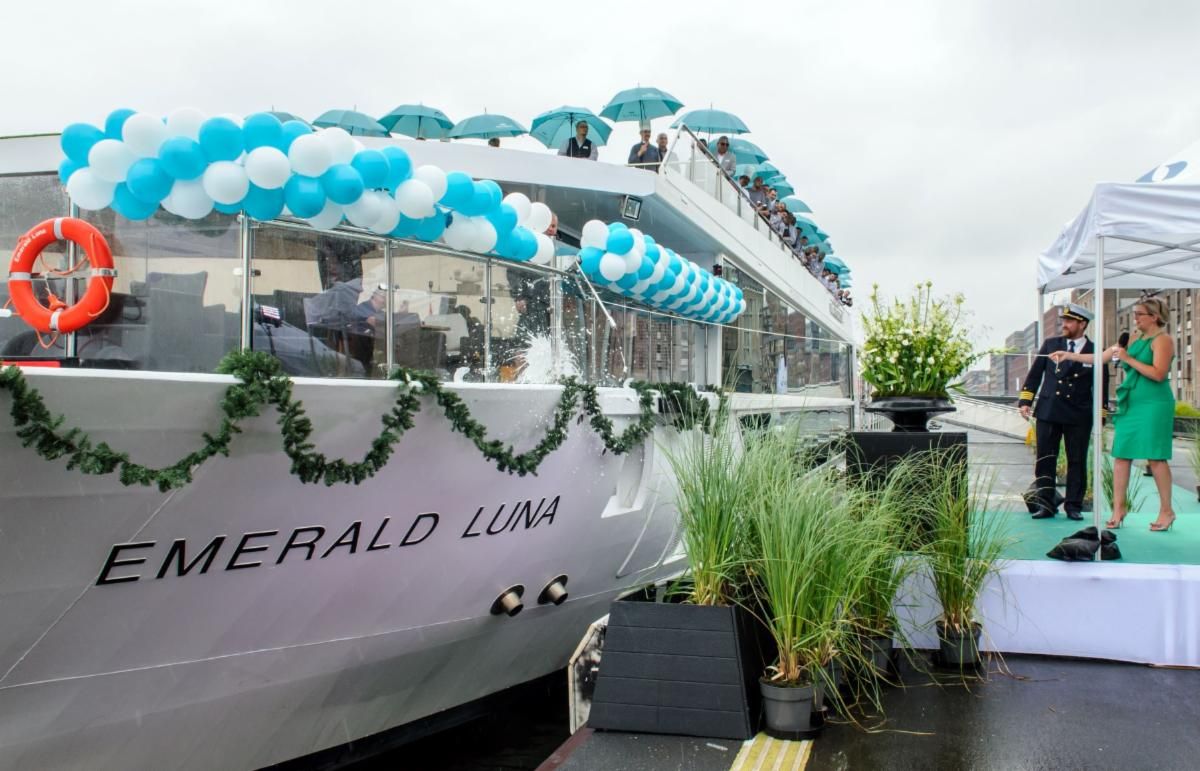 Emerald Cruises' Newest 'Star-Ship' Christened in Amsterdam ...