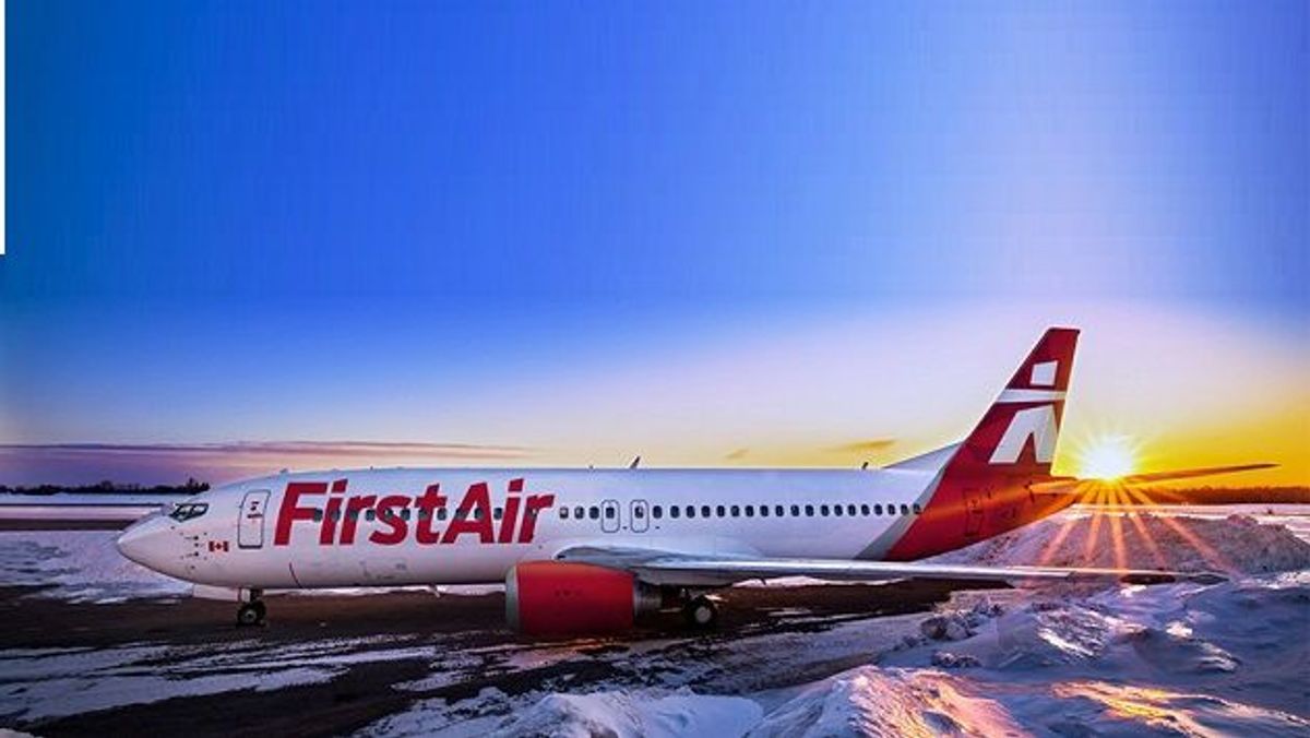 First Air Unveils New Brand and Aircraft Livery | TravelPulse Canada