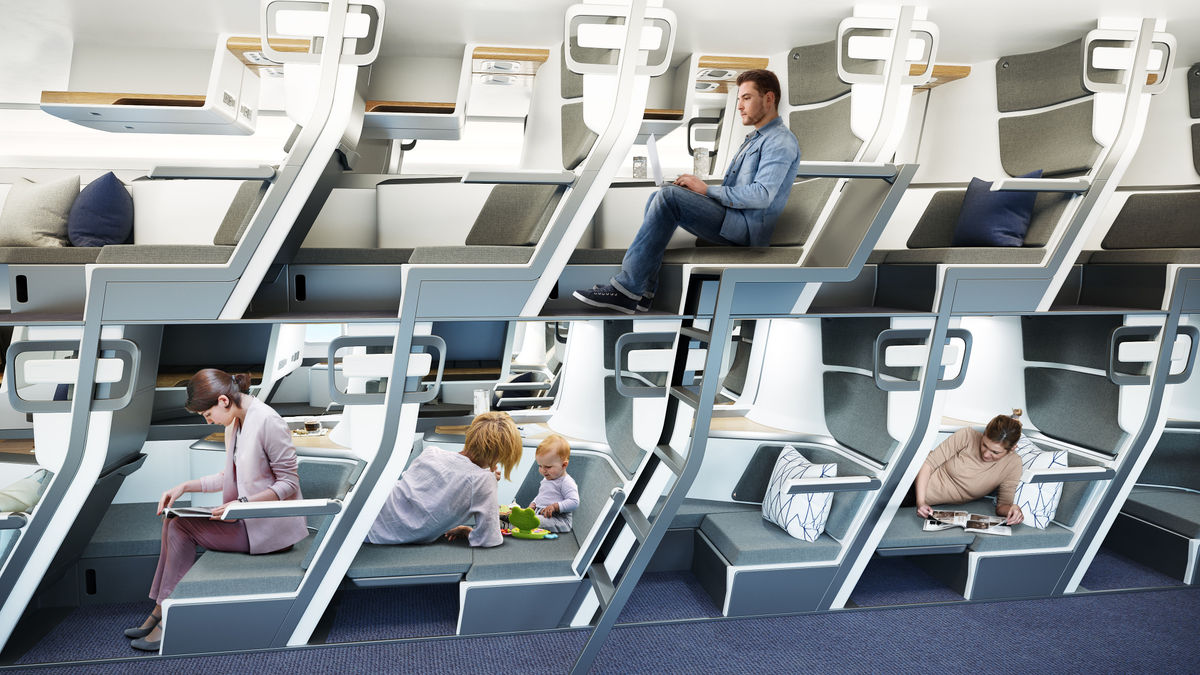 New Double-Decker Seating Concept Could Change Airline Travel | TravelPulse