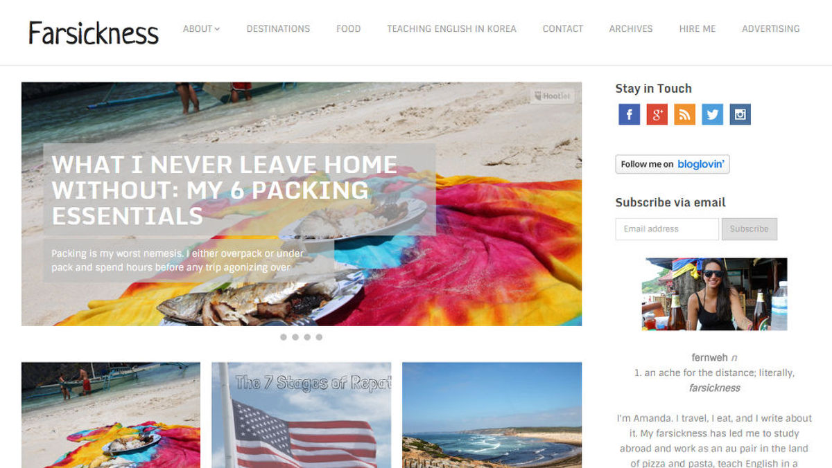 Travel Blog of the Day: Farsickness | TravelPulse