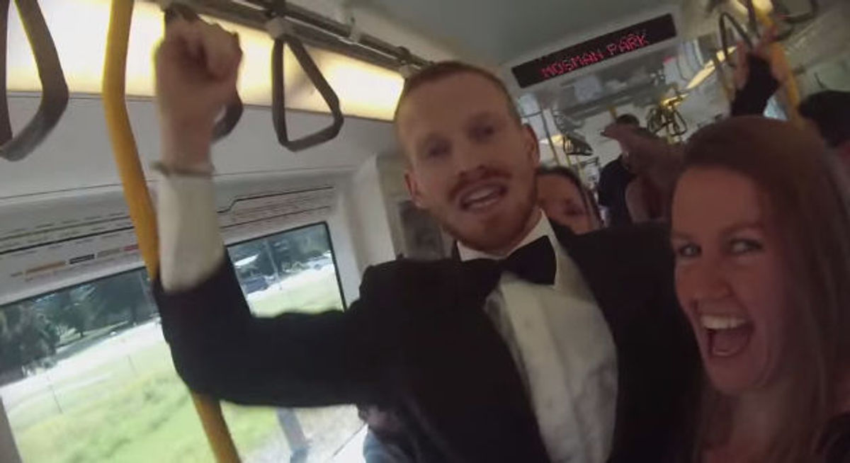 Perth Train Slowly Evolves into Raucous Dance Party Soul Train ...