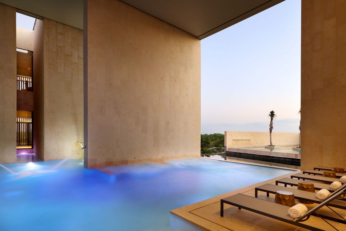 Tour the Zentropia Palladium Spa & Wellness Center in Costa Mujeres ...