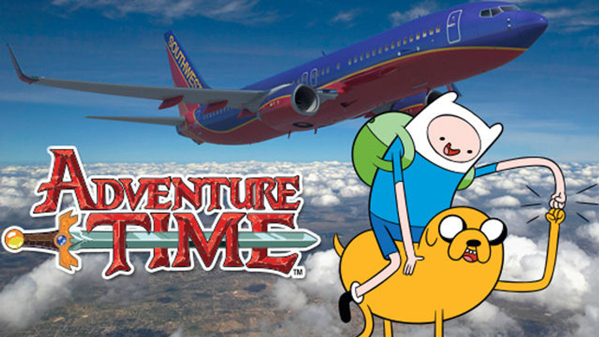 Now You Can Watch 'Adventure Time' at 40,000 Feet | TravelPulse