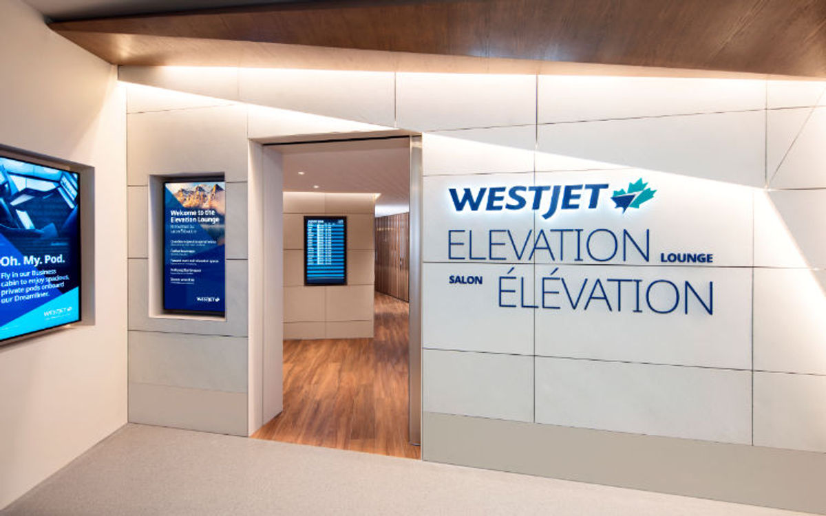 WestJet's New Elevation Lounge | TravelPulse Canada
