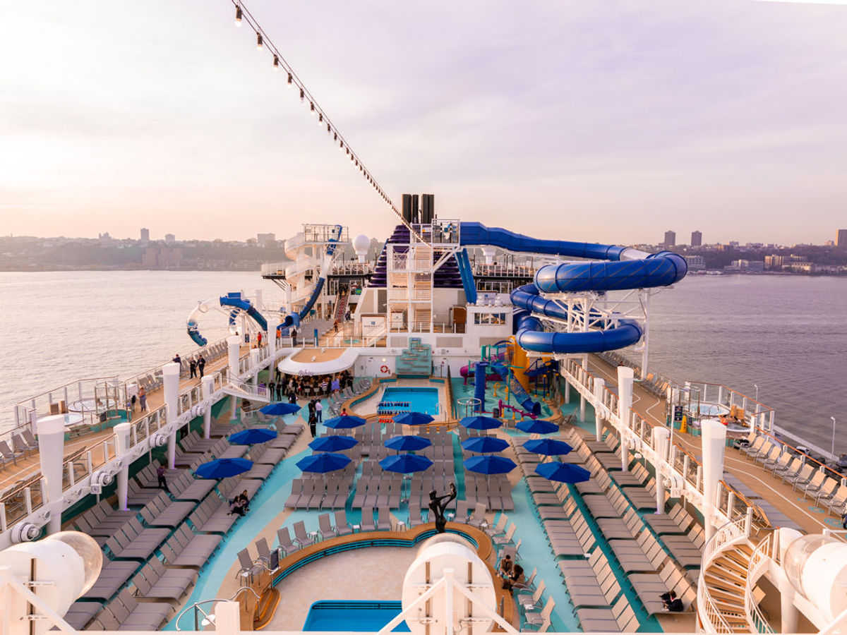 Norwegian Cruise Line Debuted Its Newest Ship, The Norwegian Encore, At ...
