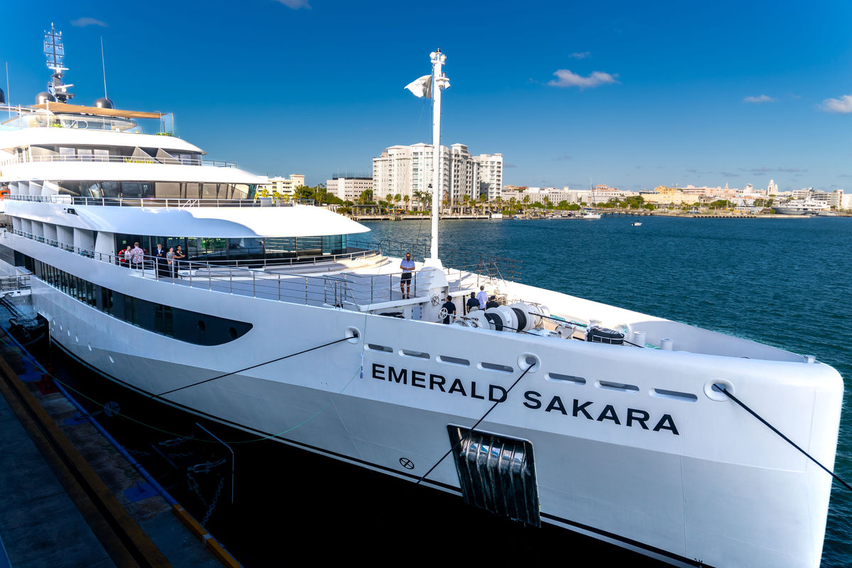 Emerald Cruises' New Emerald Sakara Christened by CLIA President and ...
