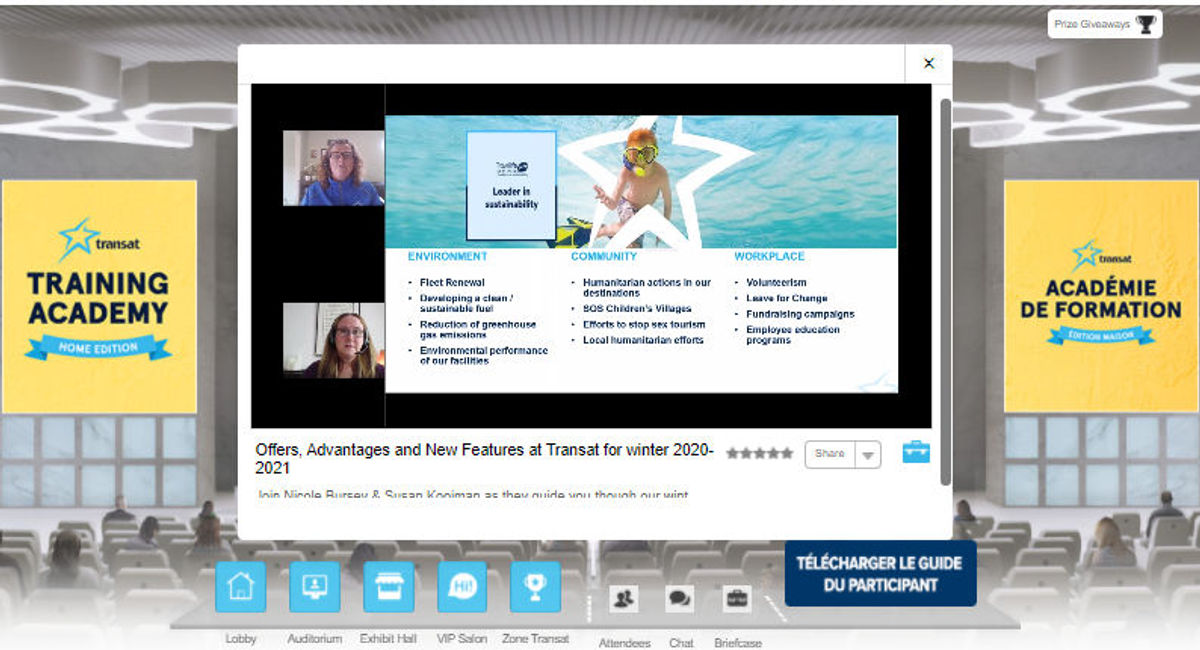 Transat's Virtual Training Academy a Huge Success | TravelPulse Canada