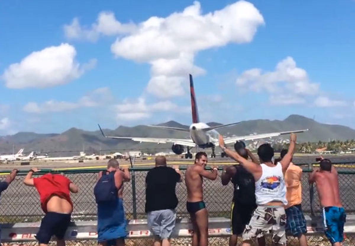 Standing Behind a Jet Taking Off Looks like a Ton of Fun, Possibly ...