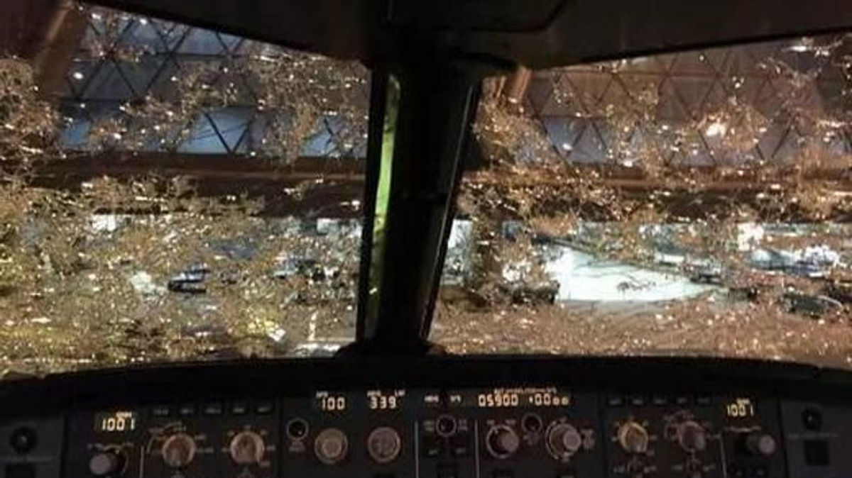 China Southern Airlines Plane Severely Damaged by Hail Storm | TravelPulse