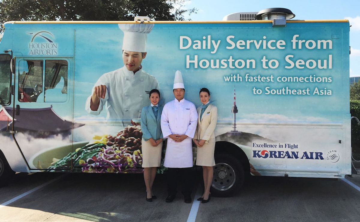 Korean Air Creates Food Truck in Houston To Show Off In-Flight Cuisine ...