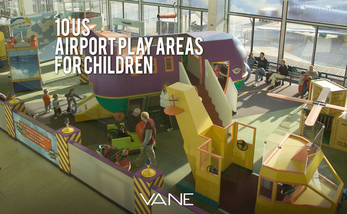 10 US Airport Play Areas for Children | TravelPulse