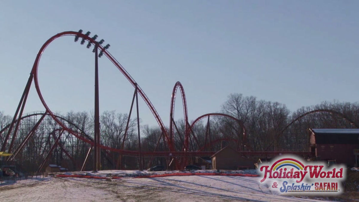 Holiday World Completes First Successful Test of Thunderbird Roller ...