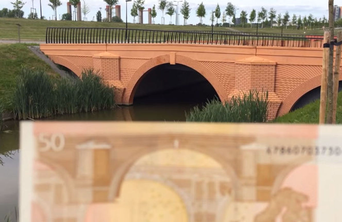 Behold The Very Real Netherlands Attraction Made From Fake Euro Bridges ...