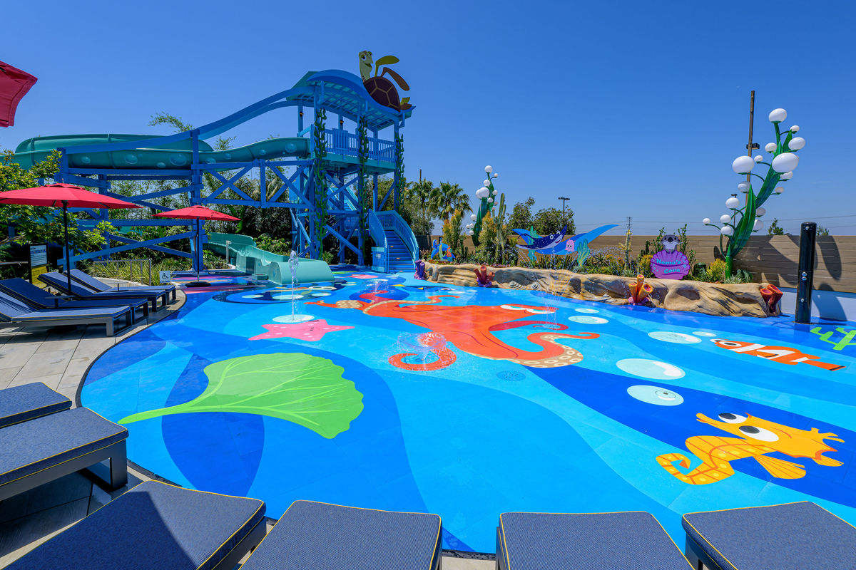 Disneyland Resorts New ‘finding Nemo Pool Area Opening At Pixar Place