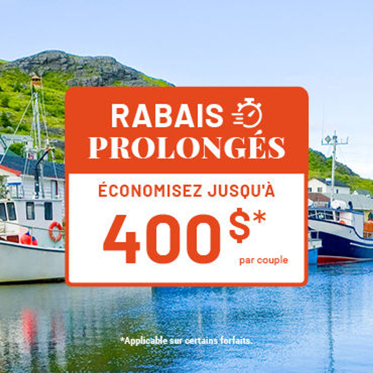 GVQ prolonge sa promo Réservez tôt sur ses forfaits en groupes ...