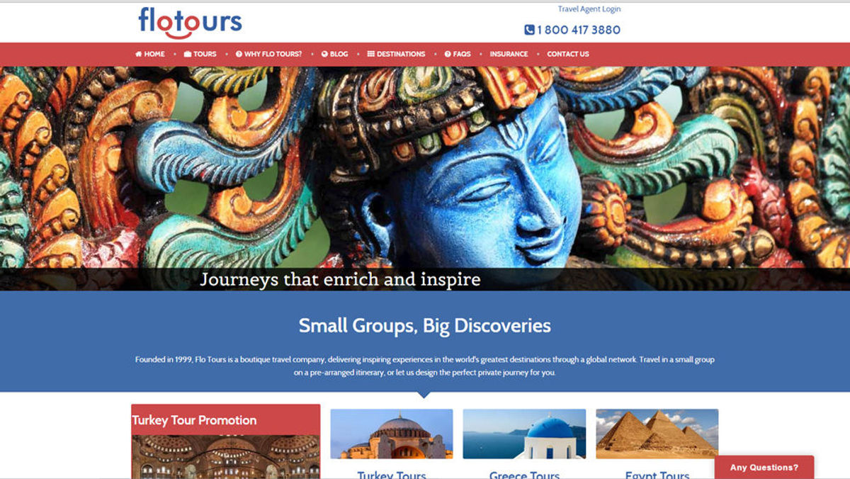 Flo Tours Rolls Out New Online Booking Site | TravelPulse