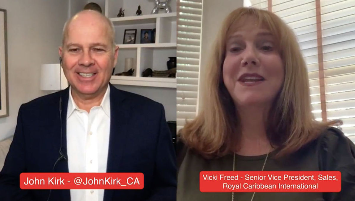 Vicki Freed de Royal Caribbean Cruise en entrevue avec TravelPulse ...