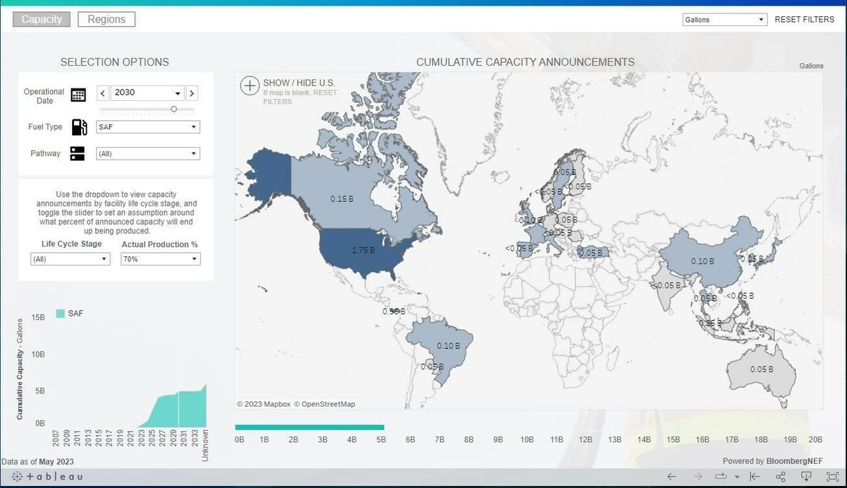 Boeing Announces New Sustainable Aviation Fuel Dashboard Tool | TravelPulse