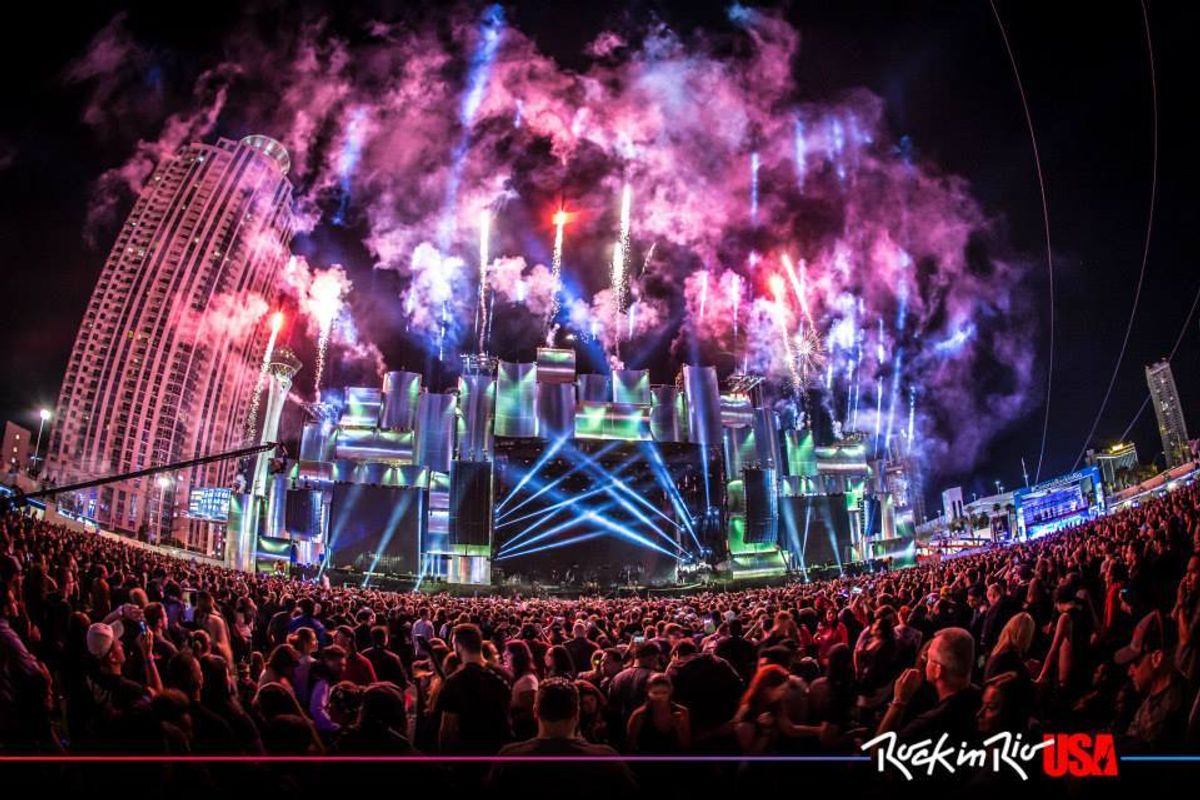 Rock In Rio USA Festival Makes Explosive U.S. Debut in Las Vegas ...