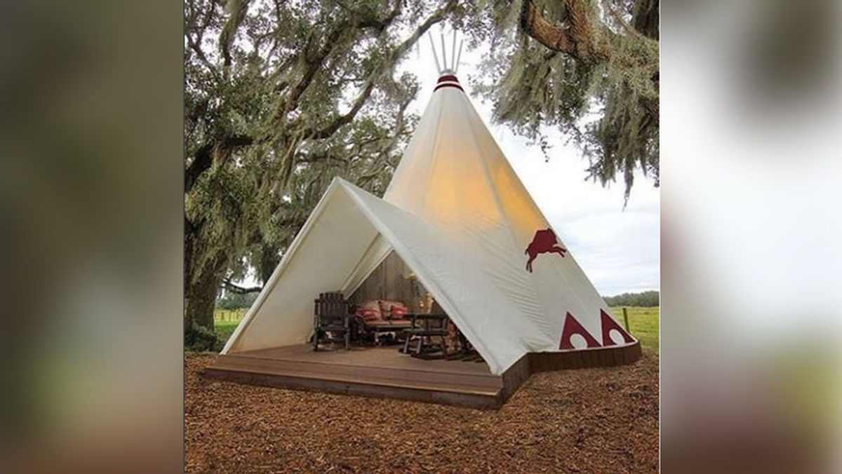 Now You Can Go 'Glamping' Inside of a Luxurious Teepee | TravelPulse