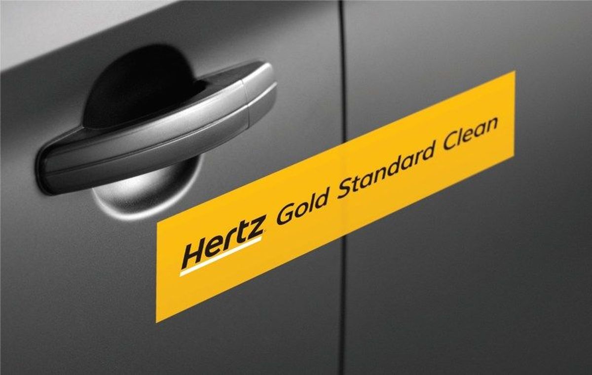 Hertz Introduces Hertz Gold Standard Clean Sealed and Certified ...