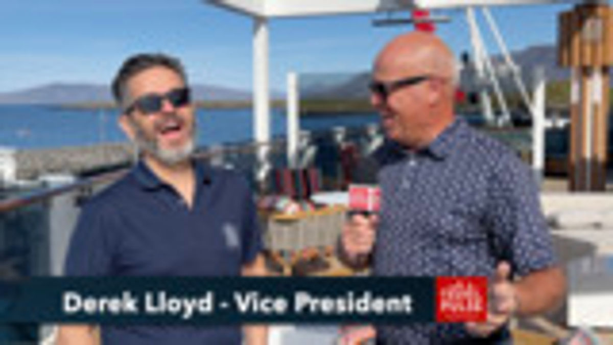 John Kirk with Derek Lloyd - NCL Prima Inaugural | TravelPulse