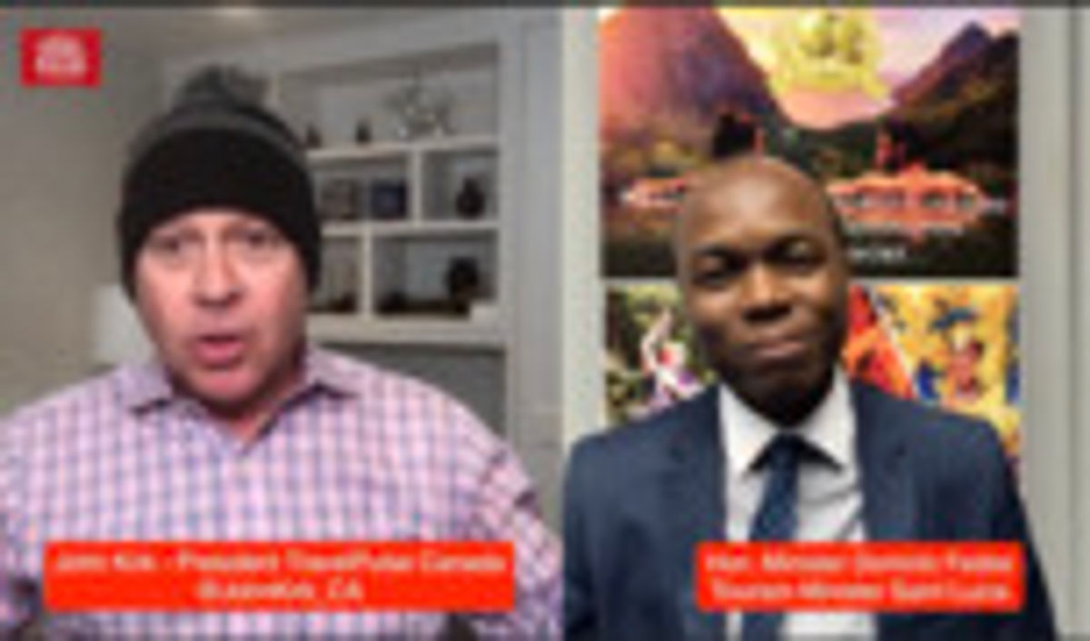 John Kirk Talks Travel With Minister Dominic Fedee - Saint Lucia on ...