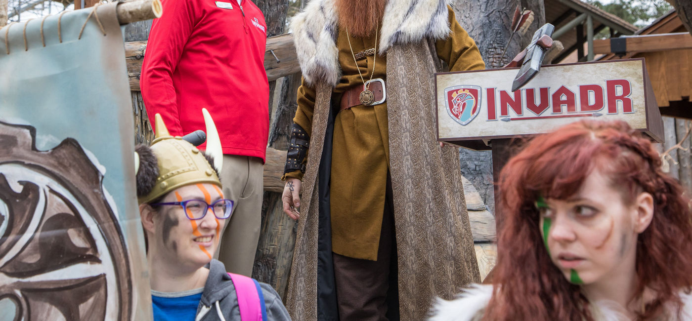 Vikings Invade Busch Gardens Williamsburg At Opening of Park's First ...