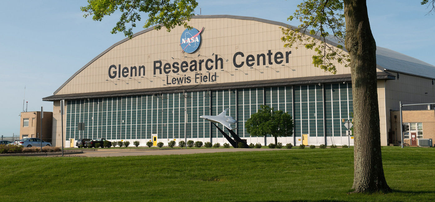 Nasa Glenn Research Center In Ohio Sign 
