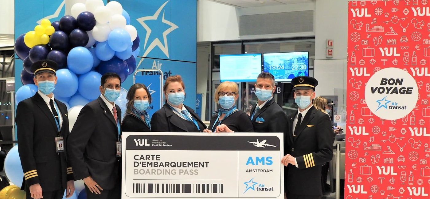 Air Transat Launches Direct Service Between Montreal & Amsterdam ...