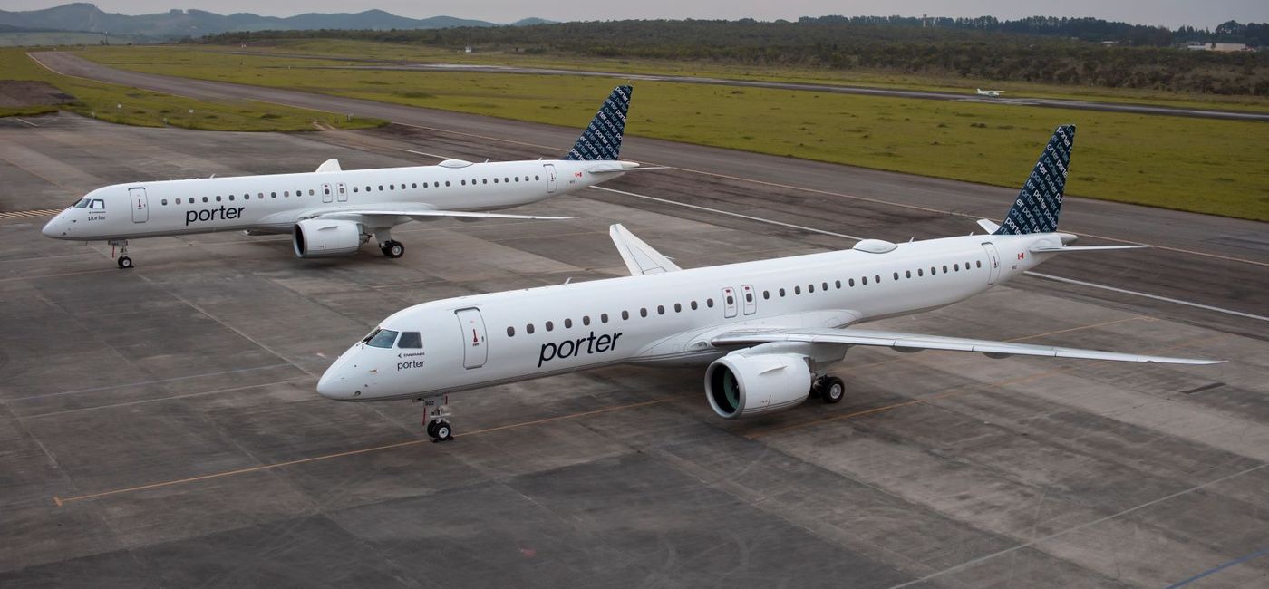 Porter commande 25 autres appareils Embraer E195-E2 | TravelPulse Quebec