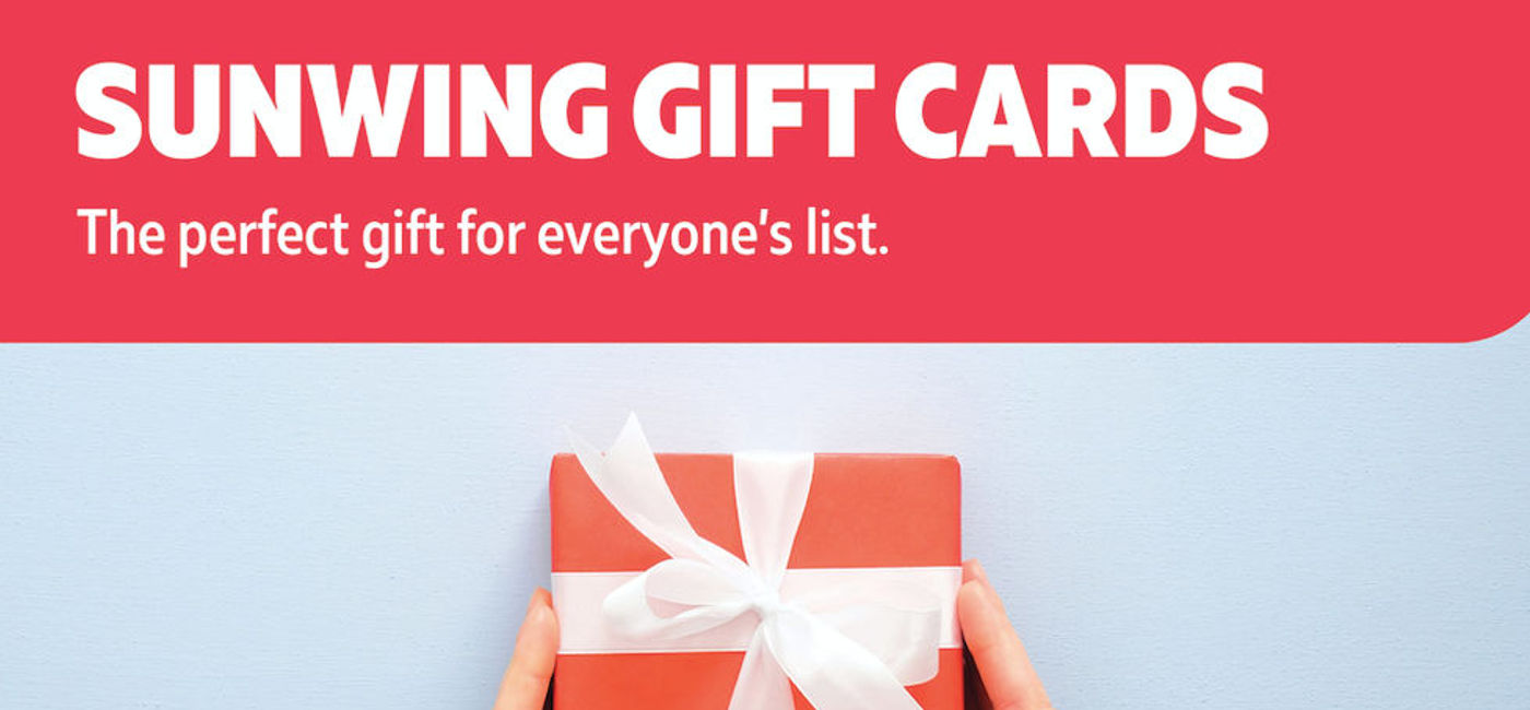 Sunwing Launches Gift Cards | TravelPulse Canada
