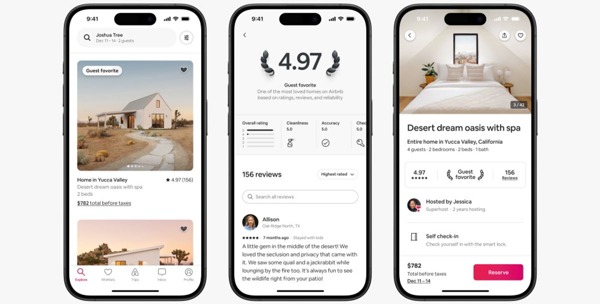 Airbnb’s new AI-powered “Guest Favorites” property badge will update ...