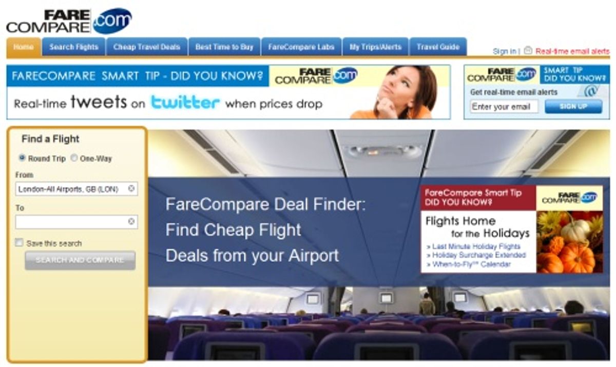 Maybe FareCompare will beat Bing-Farecast to Europe? | PhocusWire