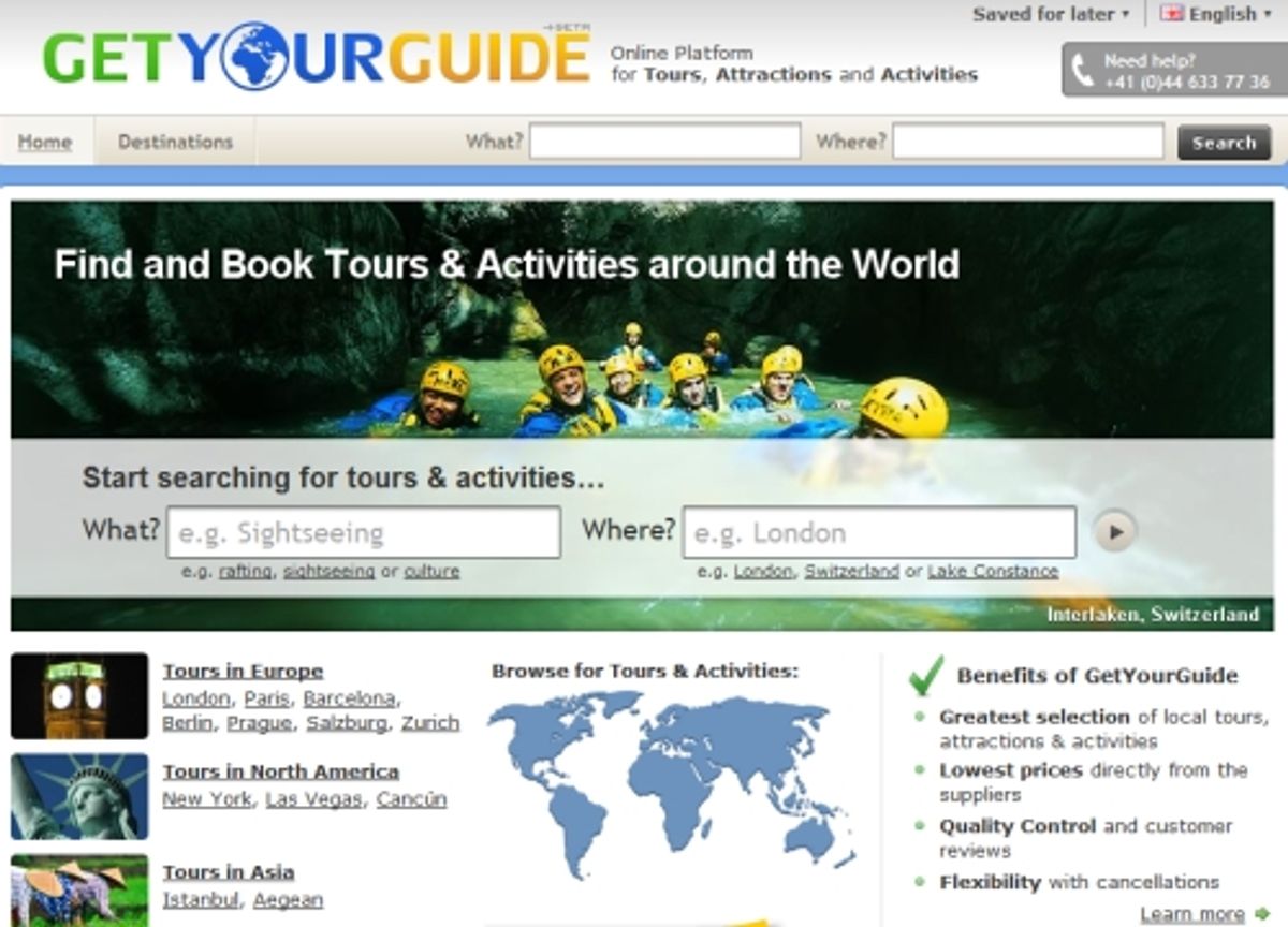 TLabs Showcase - GetYourGuide | PhocusWire