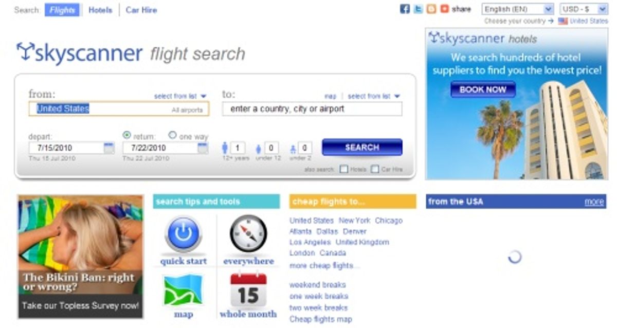 Skyscanner signs on Travel Ad Network as it moves to scale US audience ...