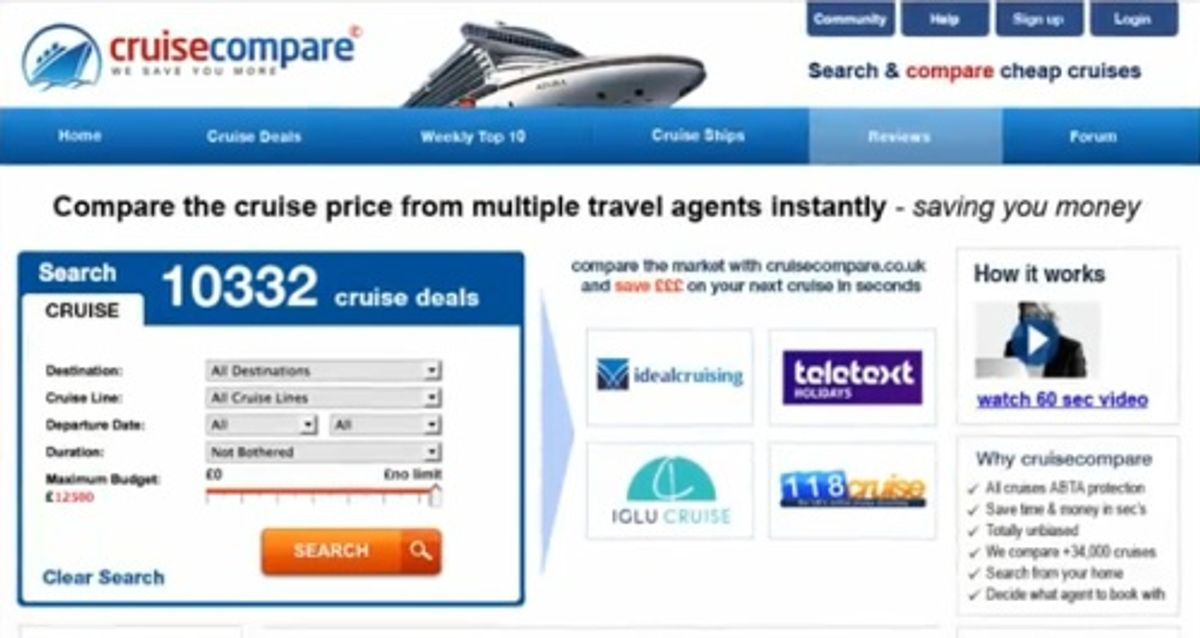 TLabs Showcase - CruiseCompare | PhocusWire