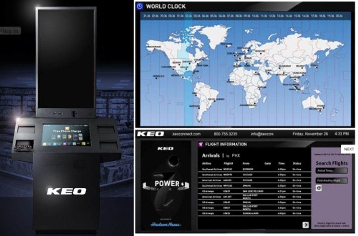 Multi-purpose, hi-tech passenger kiosks for airports | PhocusWire