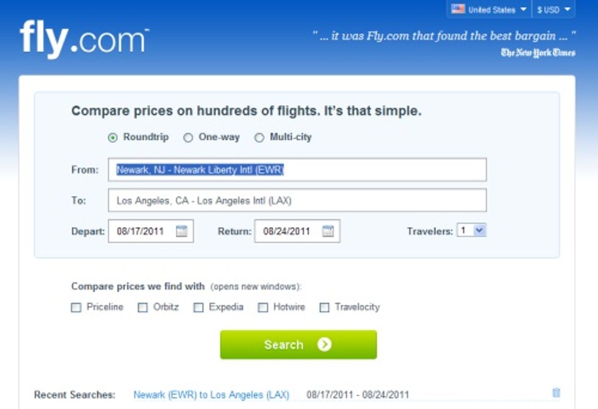 Remember Fly.com? Travelzoo flight metasearch sites get redesign in US ...