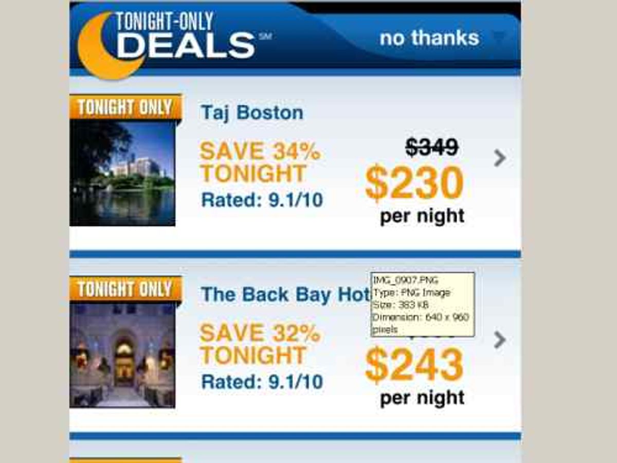 Priceline satisfies last minute booking demand, boosts app with Tonight ...