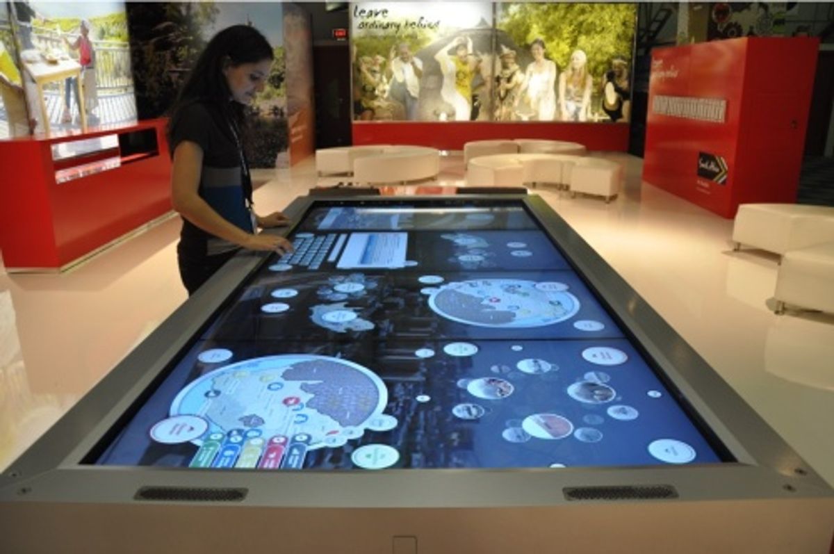 Behold the GIANT touch computer to discover travel experiences | PhocusWire
